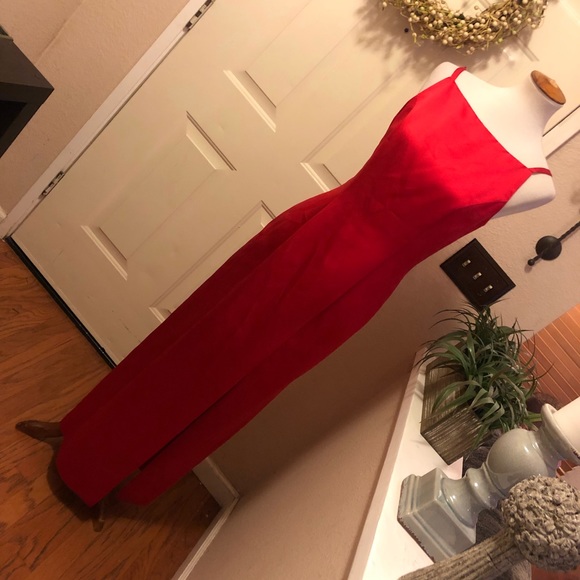 late edition | Dresses | Stunning Fire Red Late Edition Formal Gown ...